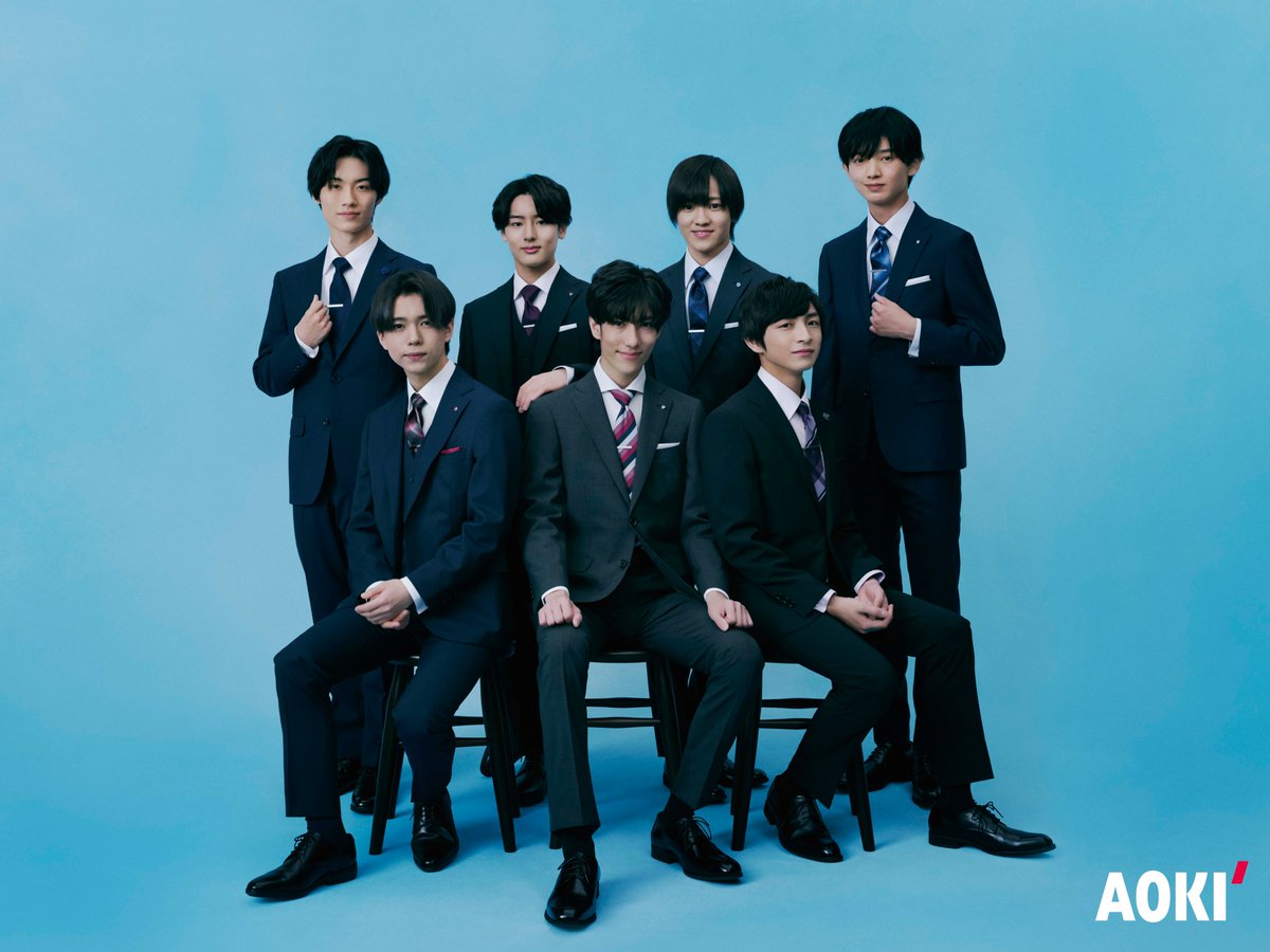 『AOKI』新CMで爽やかなスーツ姿披露 後輩役でフレッシャーズ世代のジャニーズJr.・少年忍者が登場 🌸 #SexyZone #セクゾ #少年忍者 #ジャニーズ #AOKI